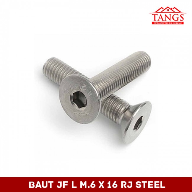 BAUT JF L M.6 X 16 RJ STEEL | Mur Baut Gresik - Tangs Supermarket ...