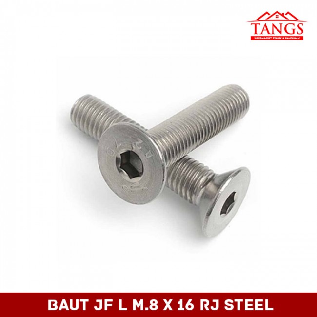 BAUT JF L M.8 X 16 RJ STEEL | Mur Baut Gresik - Tangs Supermarket ...